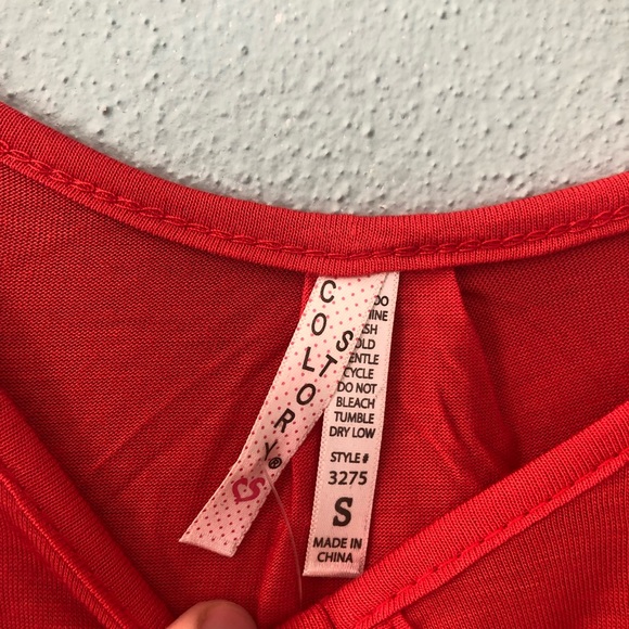 Boutique | Tops | Boutique Fire Engine Red Tank With Keyhole | Poshmark